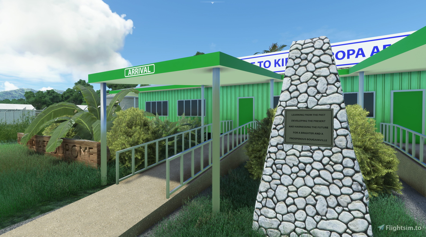 Aropa (Kieta) Airport (AYIQ) for Microsoft Flight Simulator | MSFS