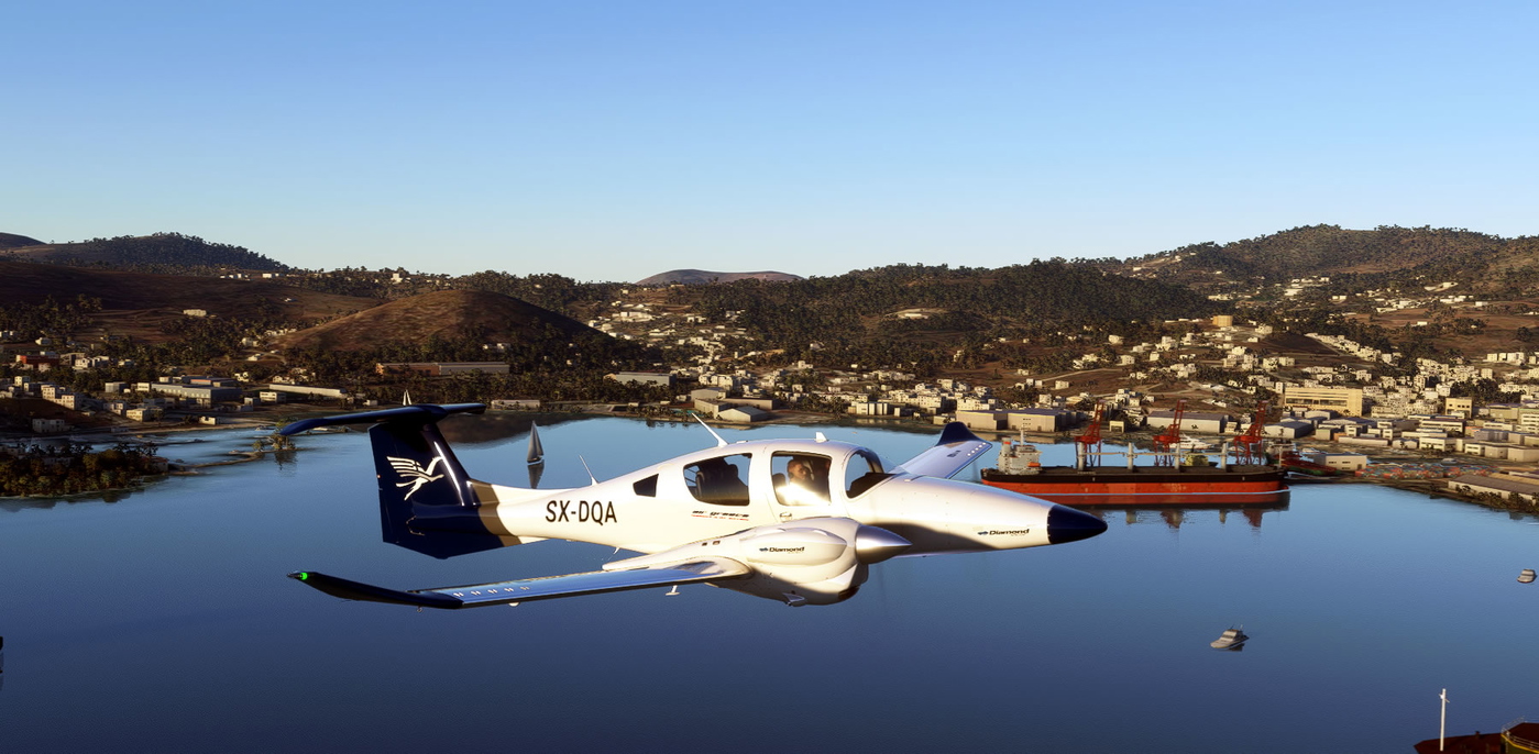 Asobo Diamond DA62 Livery Air Greece for Microsoft Flight Simulator | MSFS