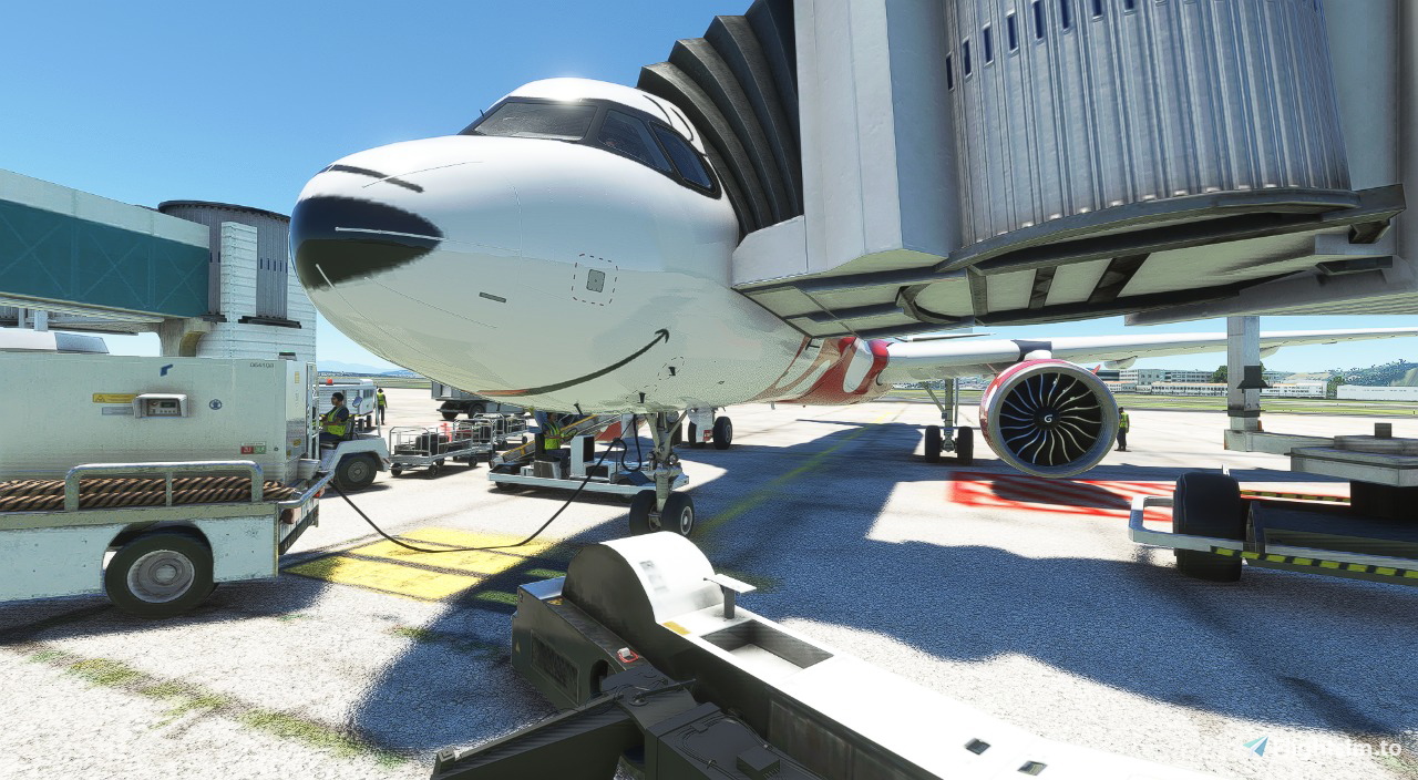 [A32NX] AZUL- MINNIE - A320 for Microsoft Flight Simulator | MSFS