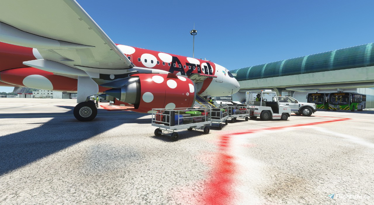 [A32NX] AZUL- MINNIE - A320 for Microsoft Flight Simulator | MSFS