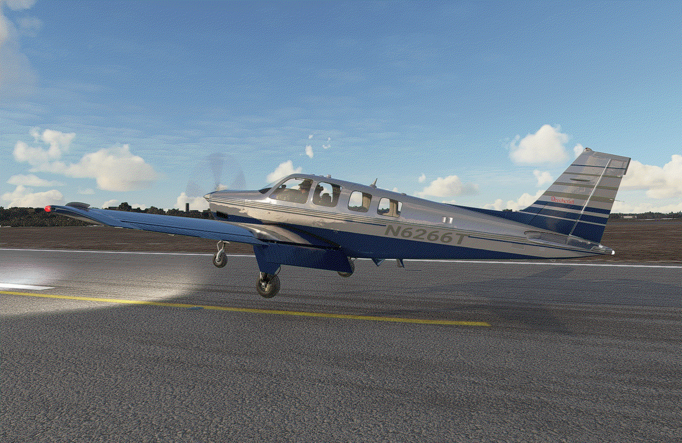 Beechcraft G36 Bonanza N7880L for Microsoft Flight Simulator | MSFS