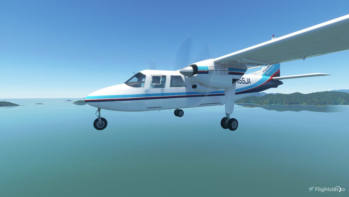 BN2A Islander Channel Islands Aviation N55JA request for Microsoft ...