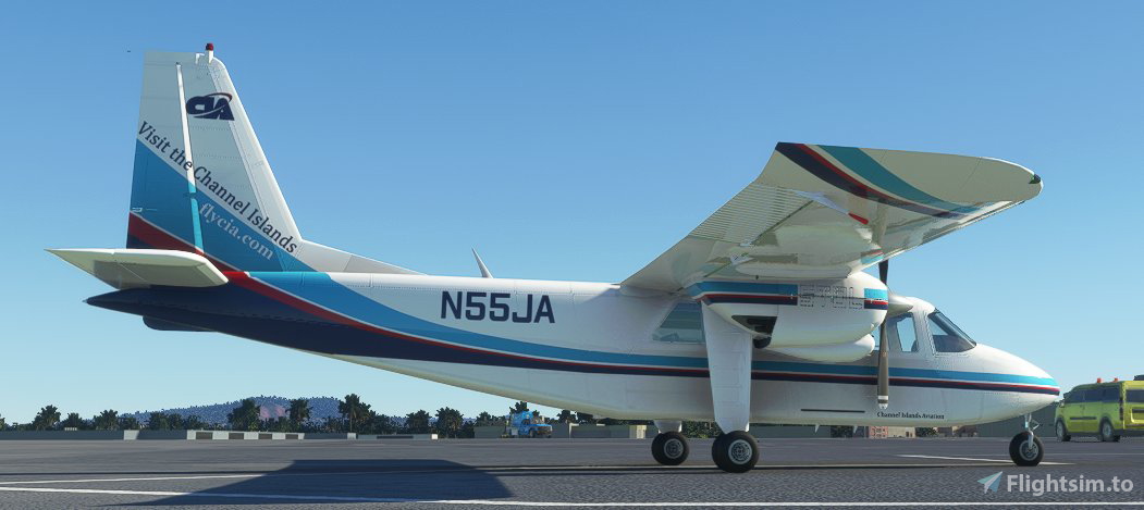 BN2A Islander Channel Islands Aviation N55JA request for Microsoft ...