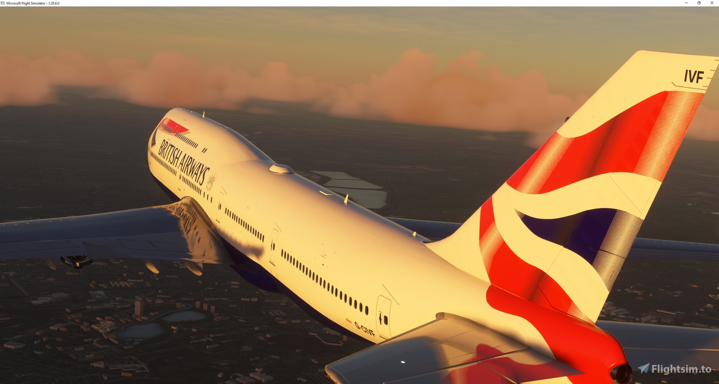 Boeing 747-8i | British Airways | CIVF | NO MIRRORING for Microsoft ...