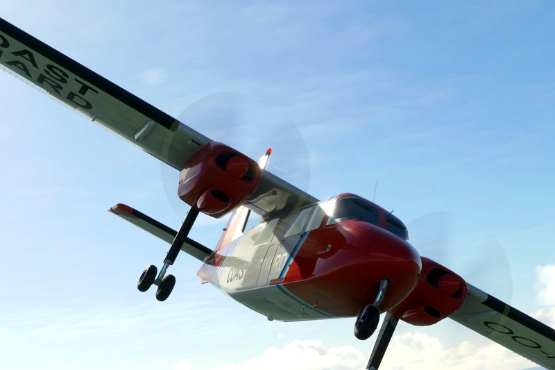 Britten-Norman BN-2 Islander - Belgium Coastguard - OO-MMM - circa 2021 ...