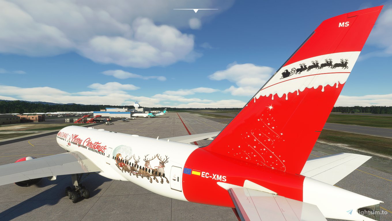 Captain Sim 777-200 Air Asturias Christmas Edition 2021 for Microsoft ...