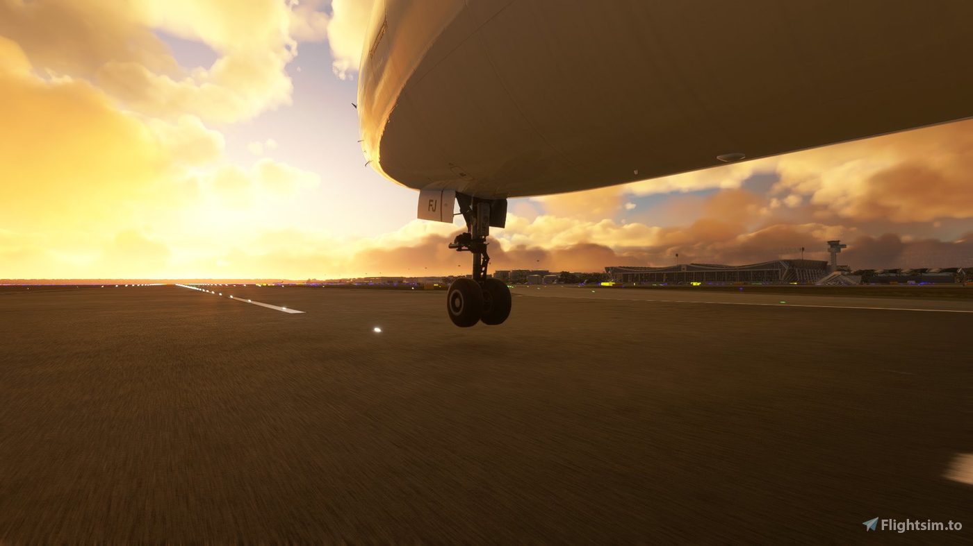 Captain Sim B777F Lufthansa Cargo D-ALFJ "I'm a natural beauty ...