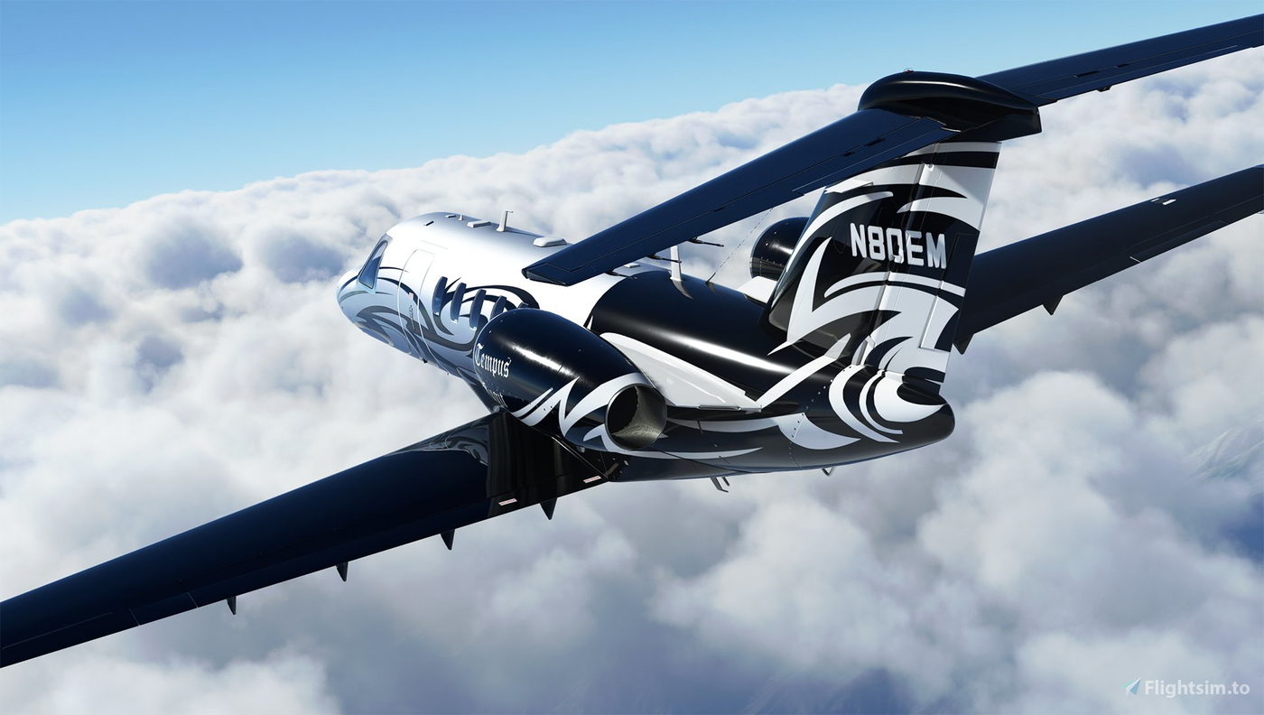 Cessna Citation CJ4 N80EM for Microsoft Flight Simulator | MSFS