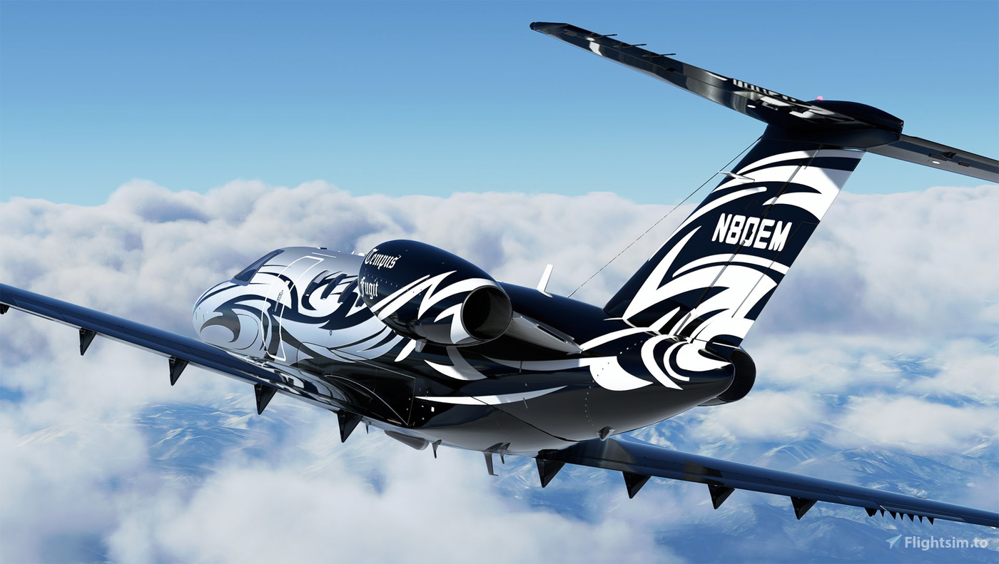 Cessna Citation CJ4 N80EM for Microsoft Flight Simulator | MSFS