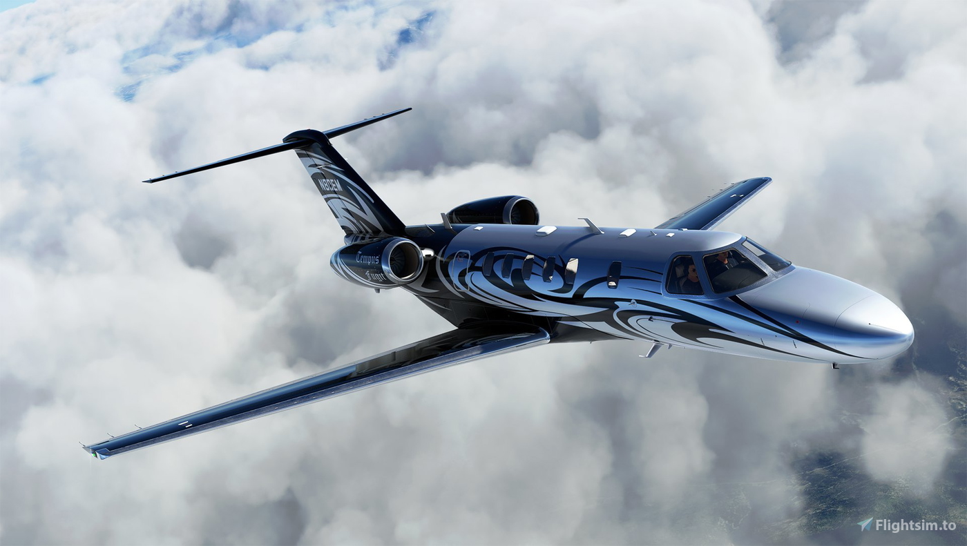 Cessna Citation CJ4 N80EM for Microsoft Flight Simulator | MSFS