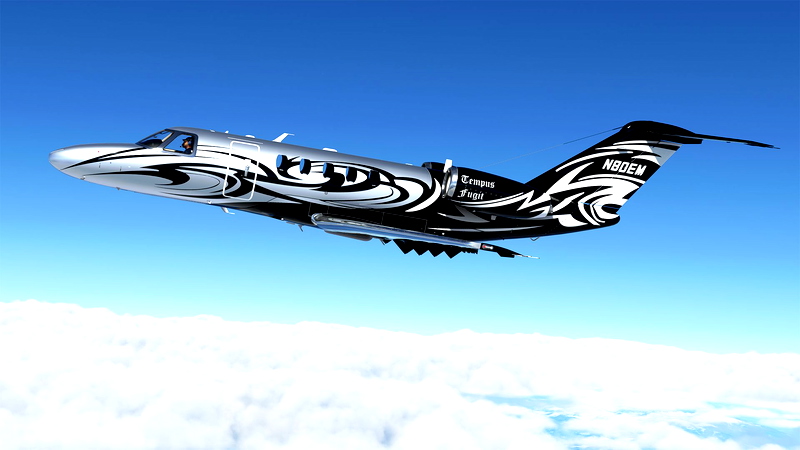 Cessna Citation CJ4 N80EM for Microsoft Flight Simulator | MSFS