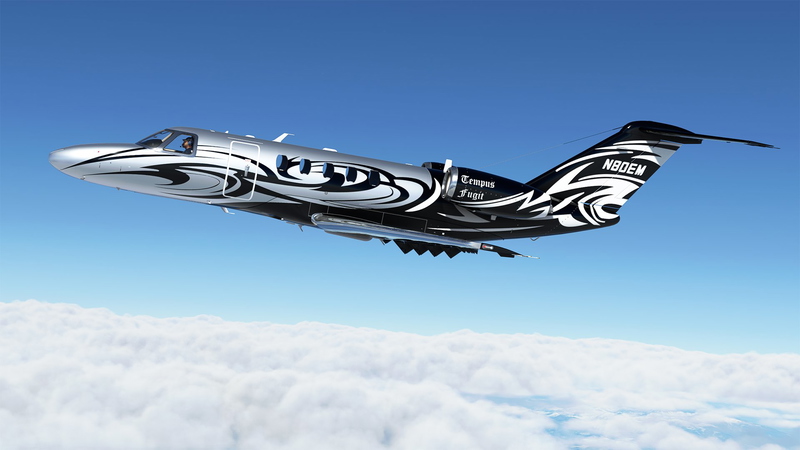 Cessna Citation CJ4 N80EM for Microsoft Flight Simulator | MSFS