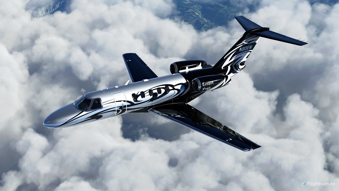 Cessna Citation CJ4 N80EM for Microsoft Flight Simulator | MSFS