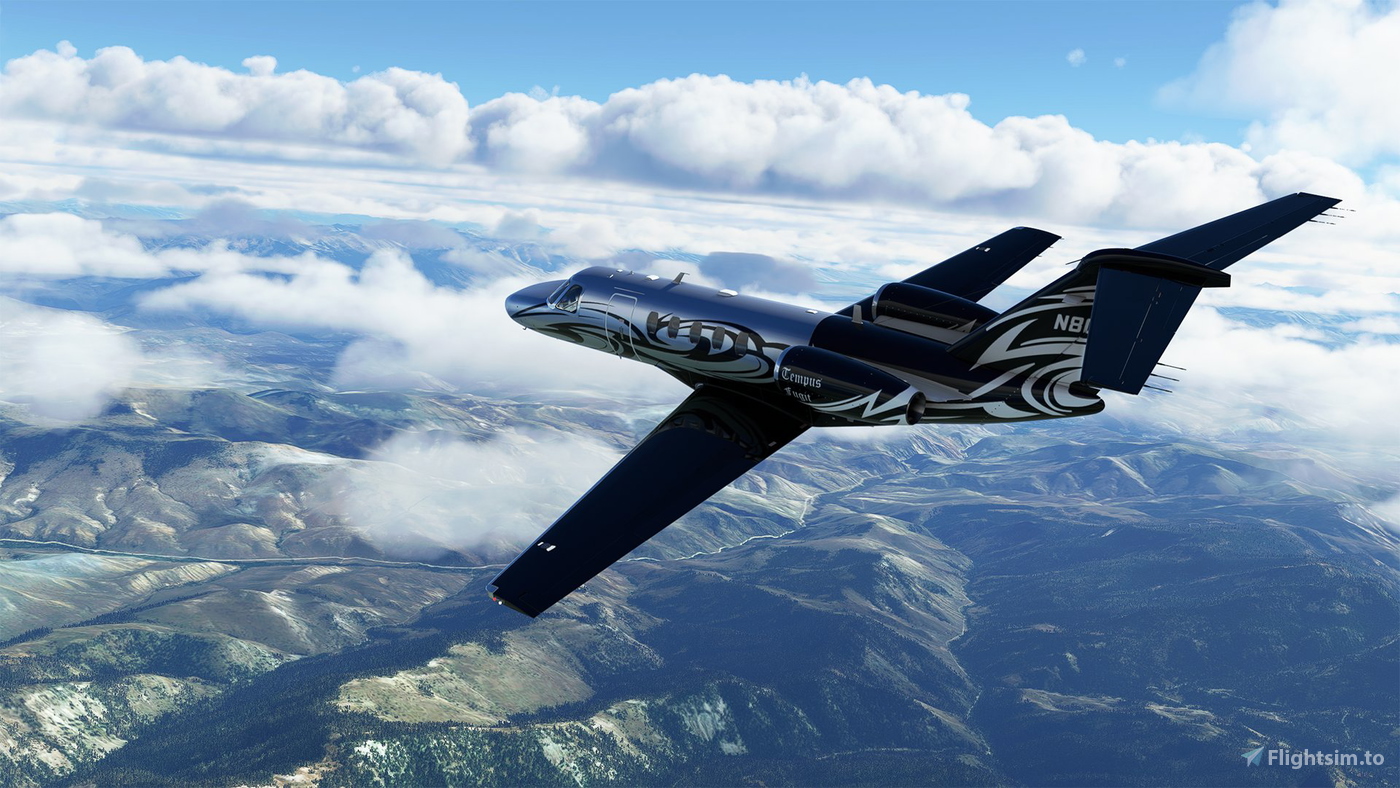 Cessna Citation CJ4 N80EM for Microsoft Flight Simulator | MSFS