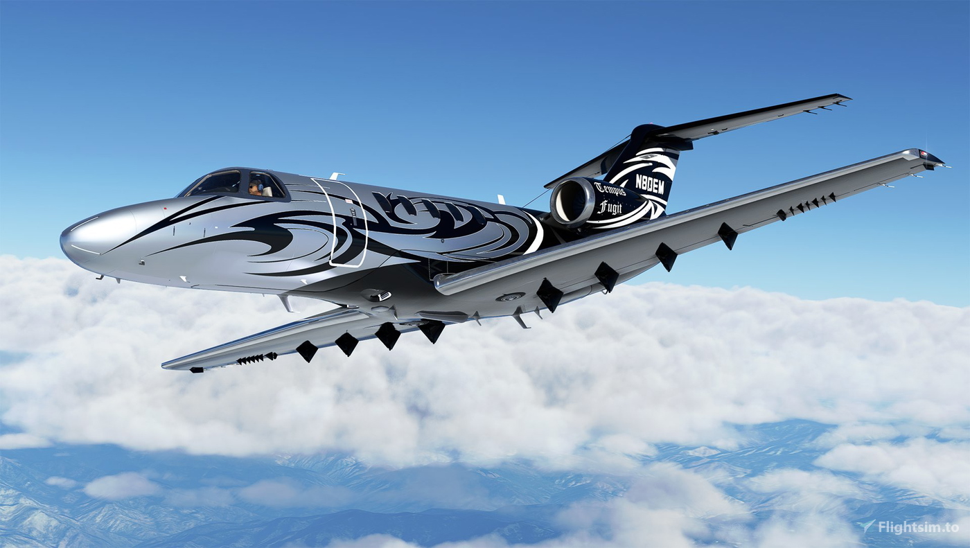 Cessna Citation CJ4 N80EM for Microsoft Flight Simulator | MSFS