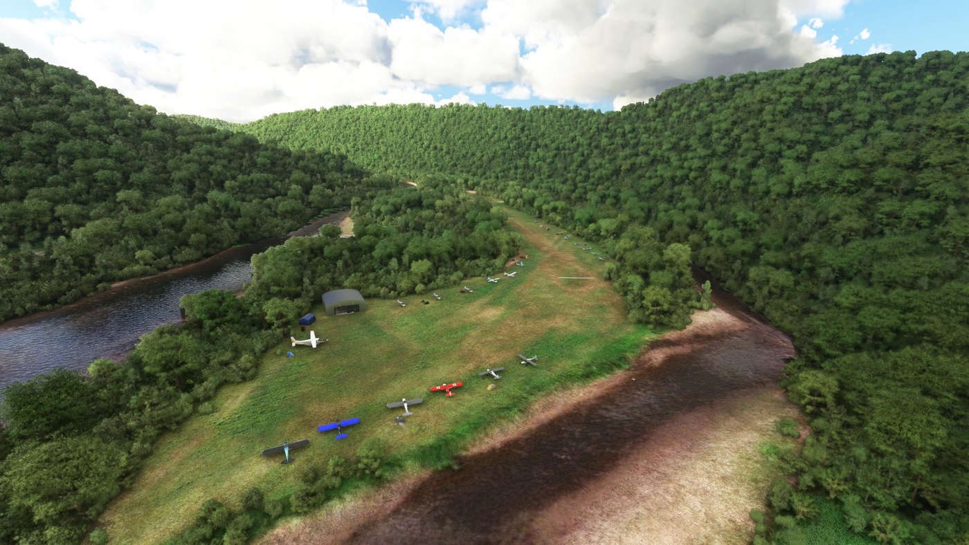Cheat Island Fly-in. West Virginia (PZ52) for Microsoft Flight ...