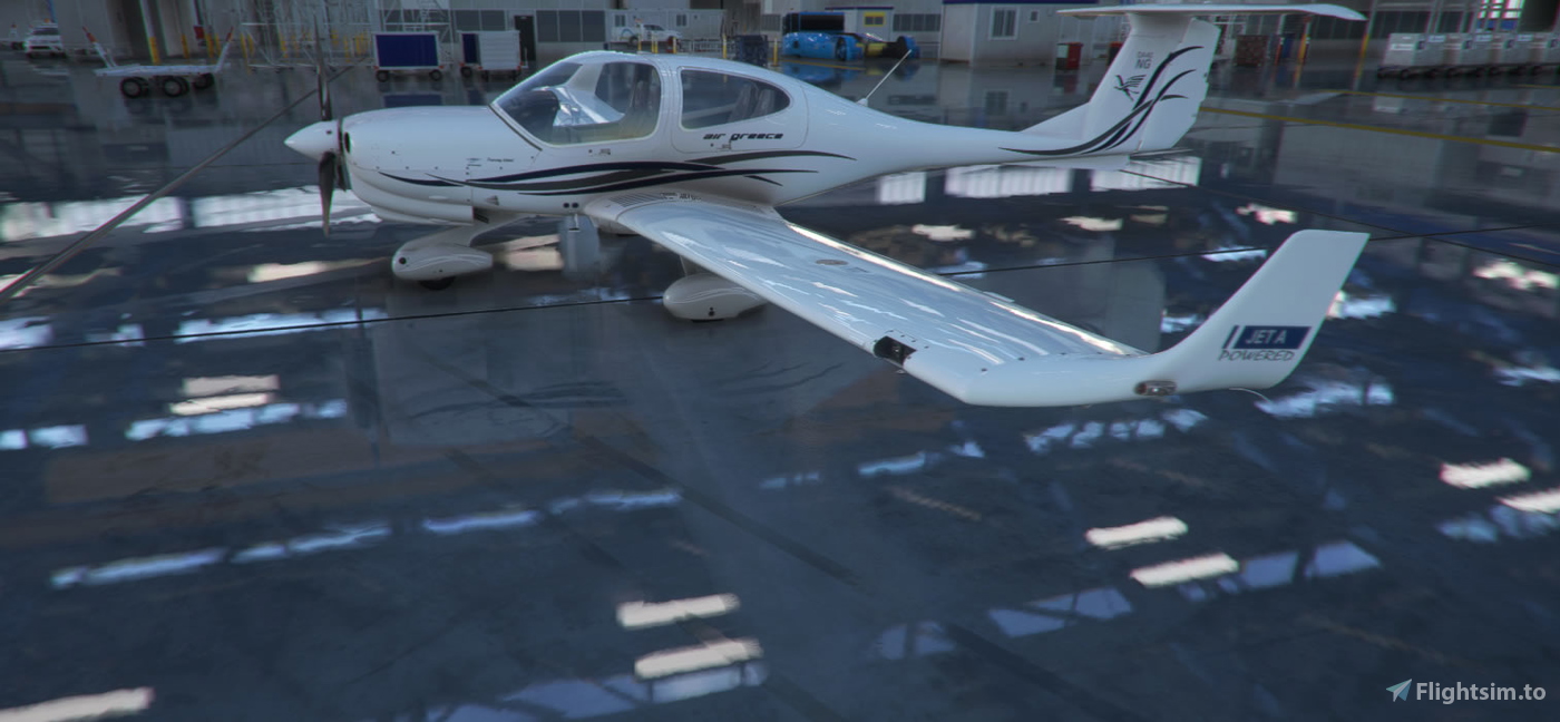 Diamond DA40 NG Livery Air Greece for Microsoft Flight Simulator | MSFS
