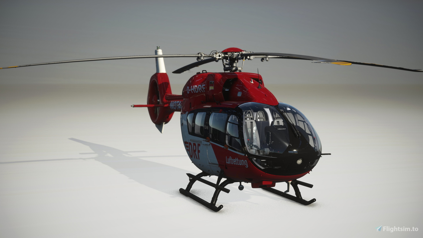 DRF Luftrettung - H145 (BK117-D2) für Microsoft Flight Simulator | MSFS