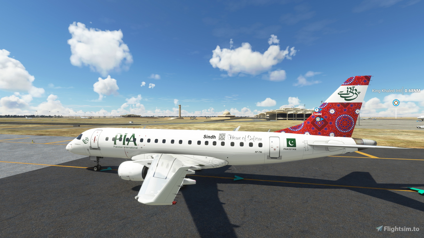 [Embraer 175] Pakistan International Airlines (PIA) Livery - Sindh pour ...