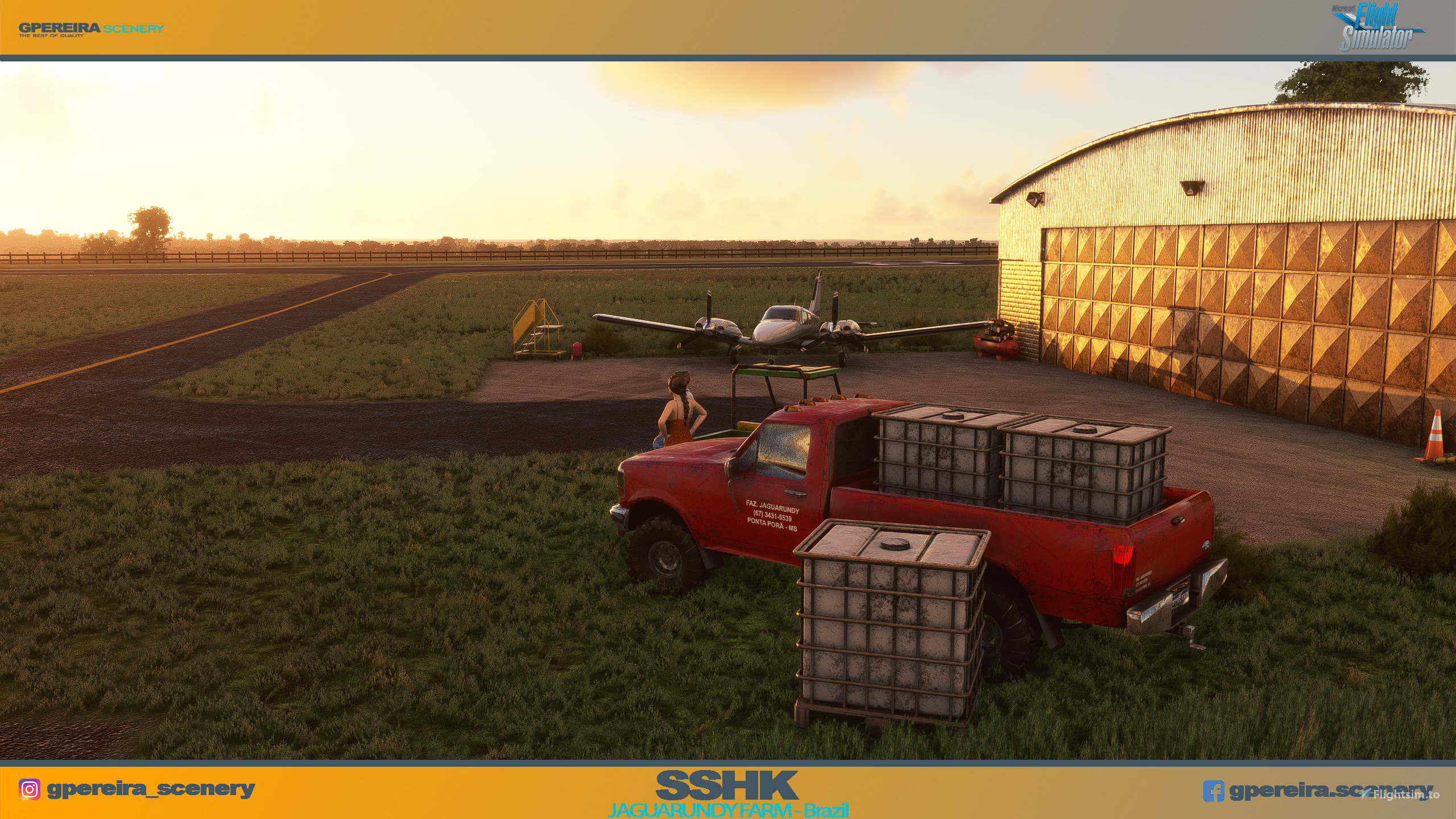 GPEREIRA Scenery - GPEREIRA SCENERY - JAGUARUNDY FARM - SSHK - BRAZIL ...
