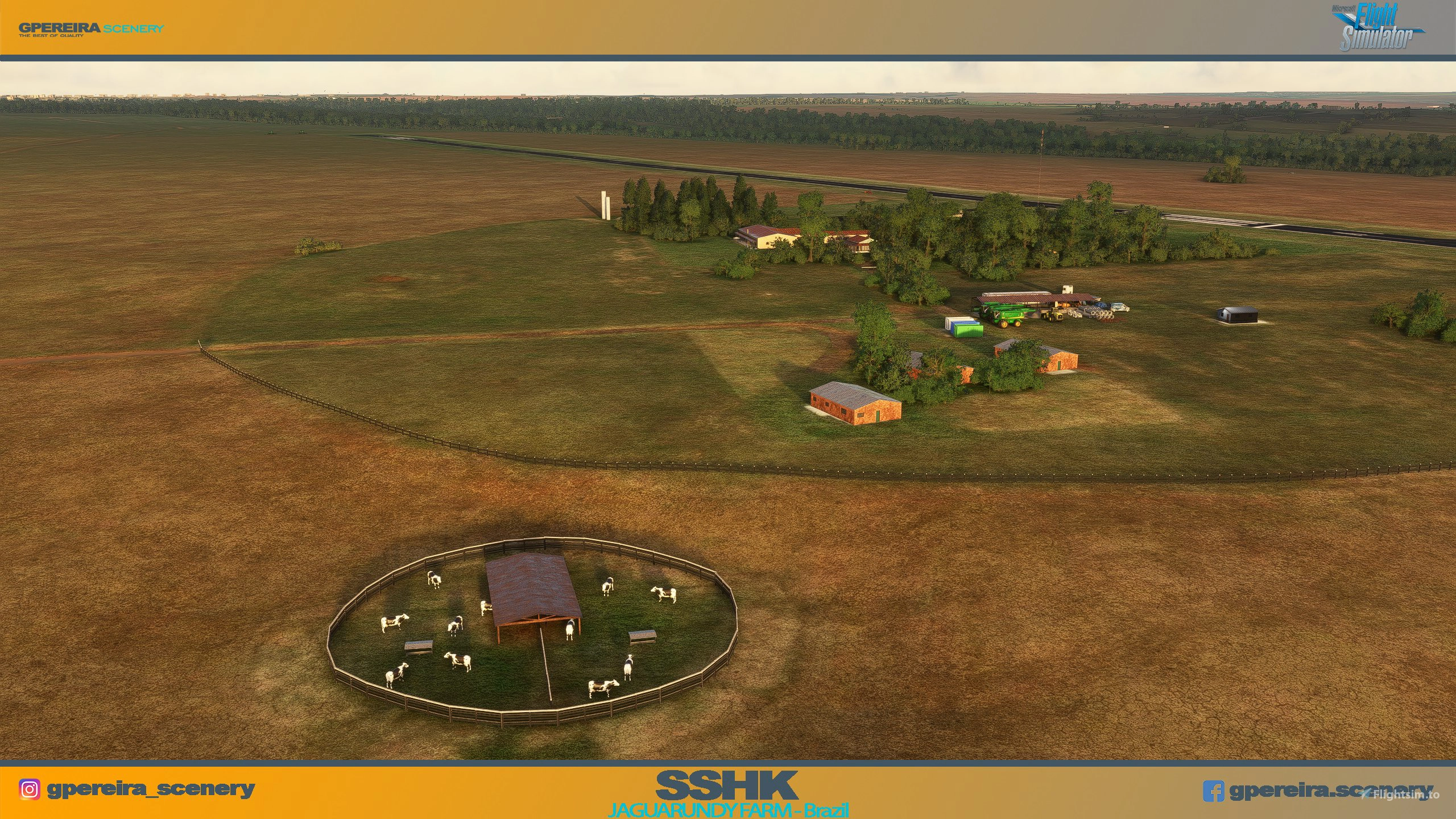 GPEREIRA Scenery - GPEREIRA SCENERY - JAGUARUNDY FARM - SSHK - BRAZIL ...