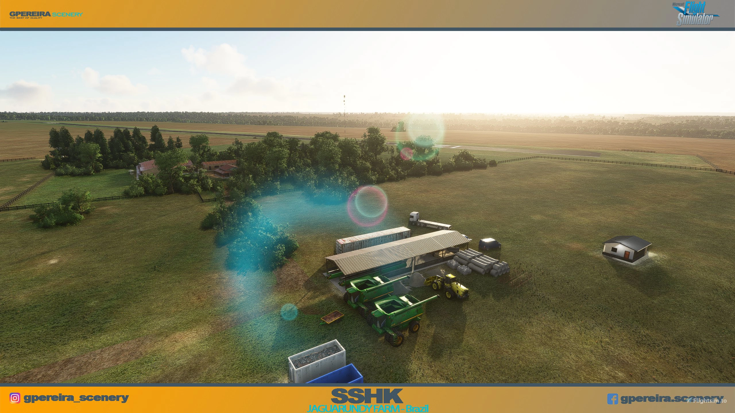 GPEREIRA Scenery - GPEREIRA SCENERY - JAGUARUNDY FARM - SSHK - BRAZIL ...