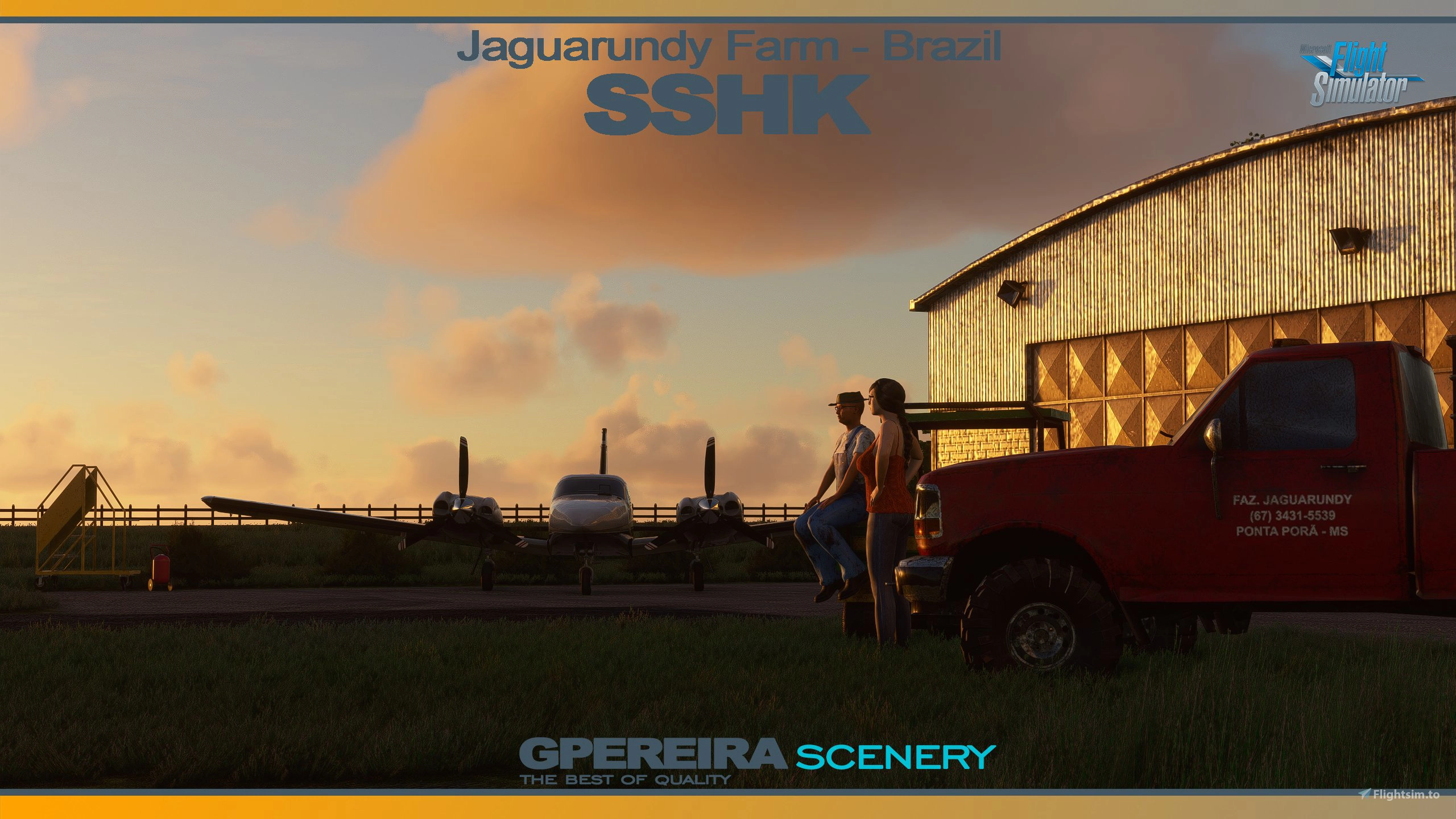 GPEREIRA Scenery - GPEREIRA SCENERY - JAGUARUNDY FARM - SSHK - BRAZIL ...
