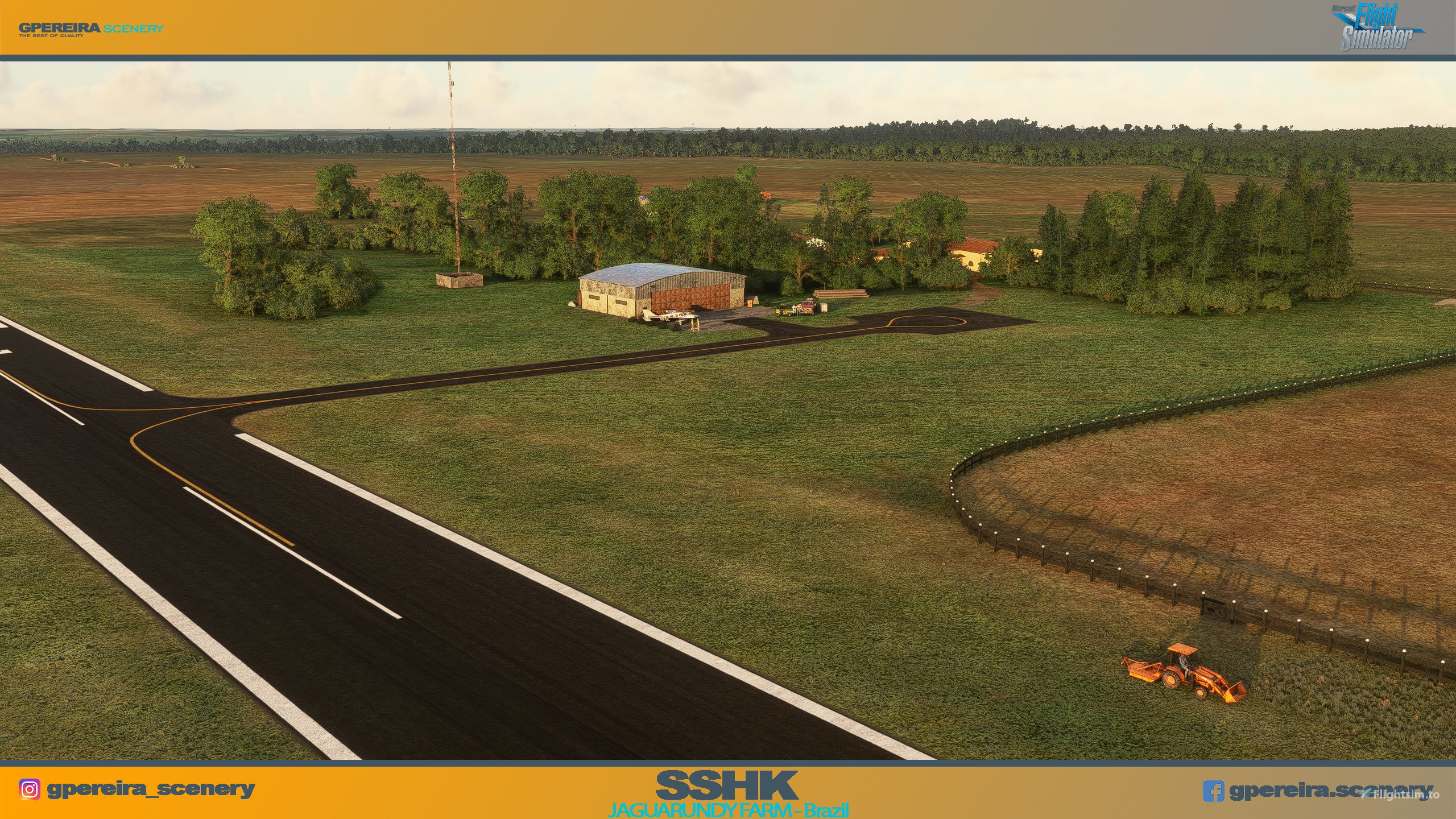 GPEREIRA Scenery - GPEREIRA SCENERY - JAGUARUNDY FARM - SSHK - BRAZIL ...