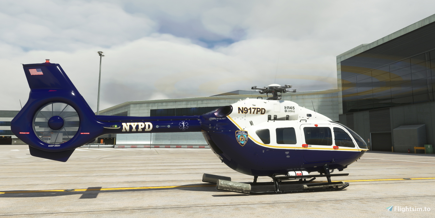 H145 New York Police Department Livery (Fictional) Updated for Beta3 ...