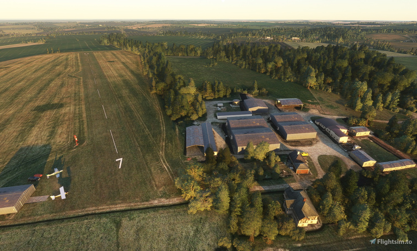 HFFC Highfield Farm Cadwell Airstrip for Microsoft Flight Simulator | MSFS