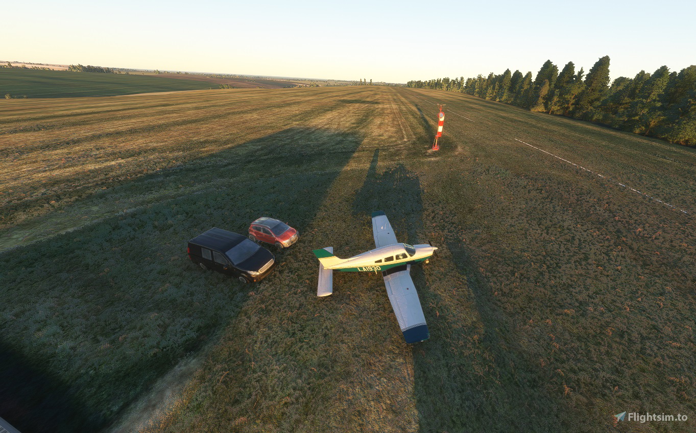 HFFC Highfield Farm Cadwell Airstrip for Microsoft Flight Simulator | MSFS