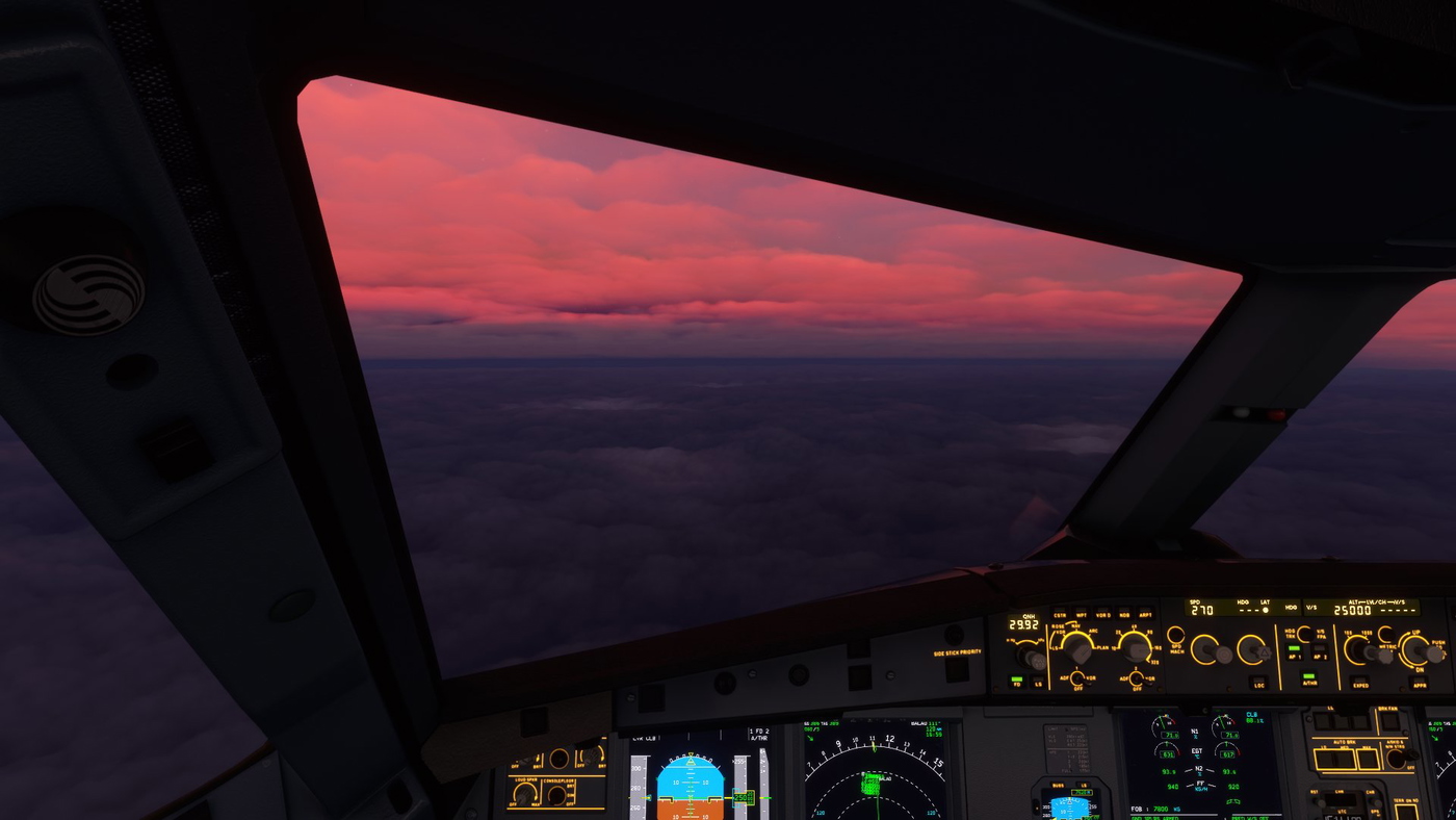ILS 11 Approach on LOWW "Vienna Intl Airport" Dark for Microsoft Flight ...