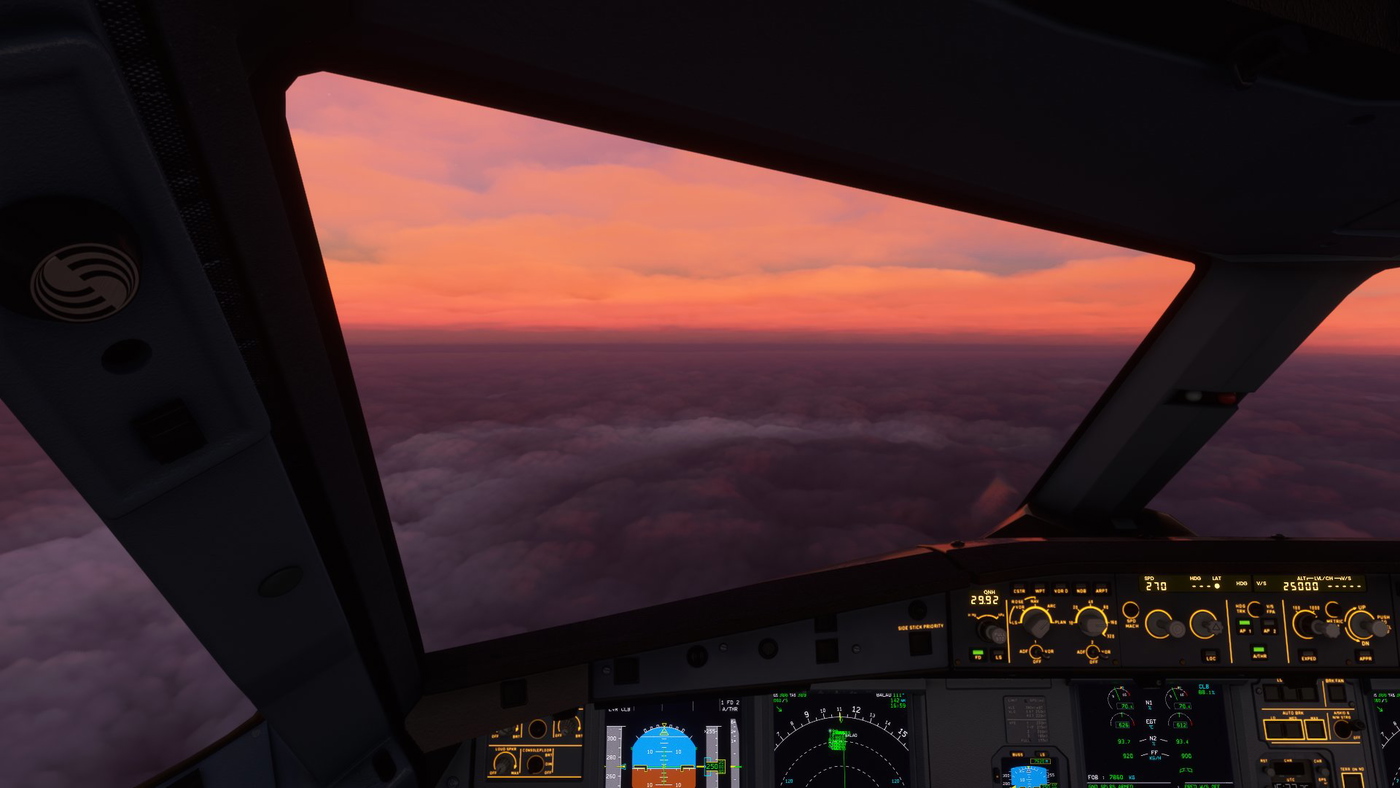 ILS 11 Approach on LOWW "Vienna Intl Airport" Dark for Microsoft Flight ...