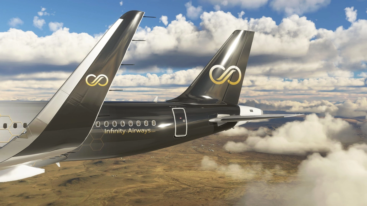 Infinity Airways VA Asobo A320 Neo - 8K for Microsoft Flight Simulator ...