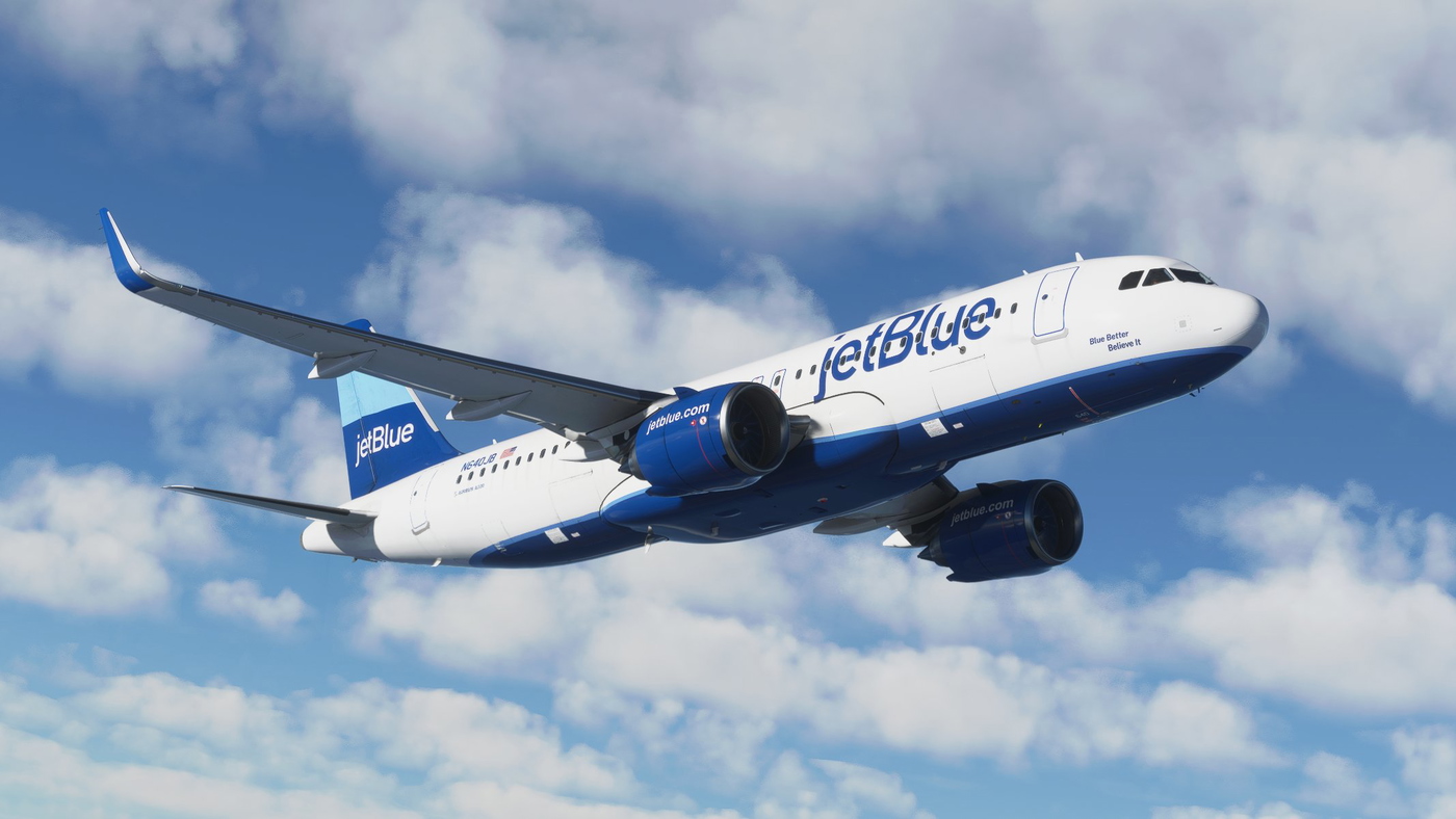 JetBlue "Blue Better Believe It" [8K] - FBW A32NX for Microsoft Flight ...