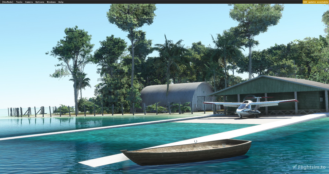 Johnston Island Seaplane Base for Microsoft Flight Simulator | MSFS