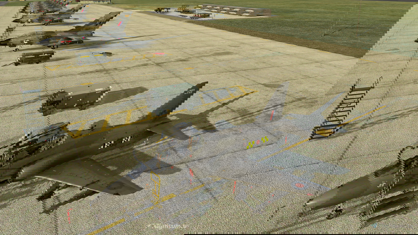 Just flight Hawk T1/A 63 SQN for Microsoft Flight Simulator | MSFS