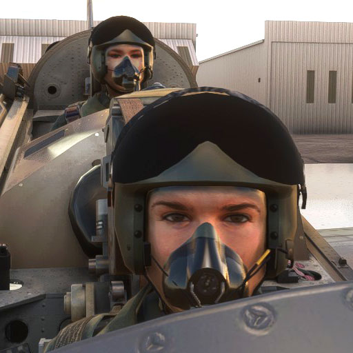 Just Flight Hawk T1/A Female Pilots for Microsoft Flight Simulator | MSFS