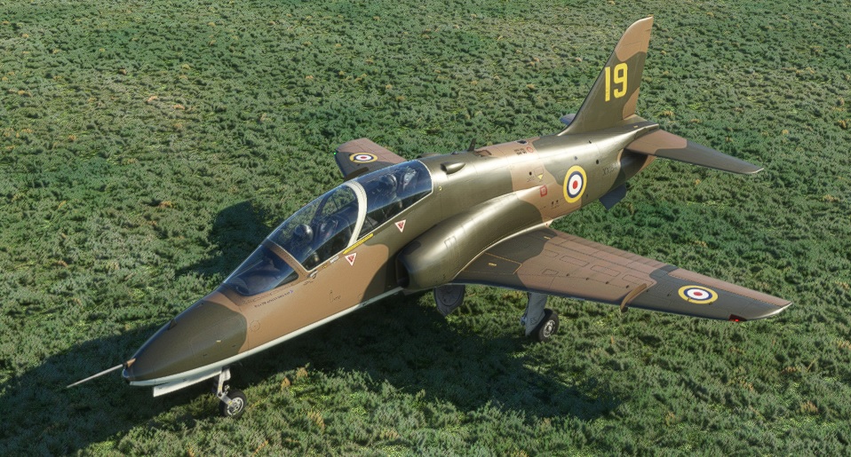 Just Flight Hawk T1/A RAF XX184 - 19 Squadron, Battle of Britain 70th ...
