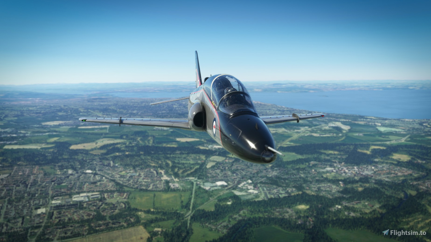 Just Flight Hawk T1 RAAF Royal Australian Air Force high visibility ...