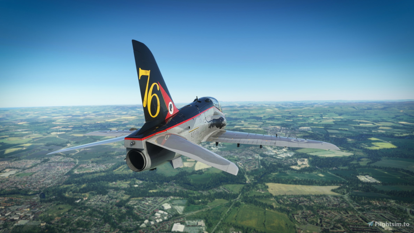 Just Flight Hawk T1 RAAF Royal Australian Air Force high visibility ...