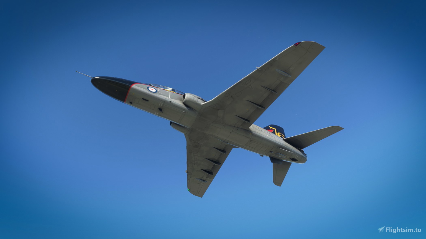 Just Flight Hawk T1 RAAF Royal Australian Air Force high visibility ...