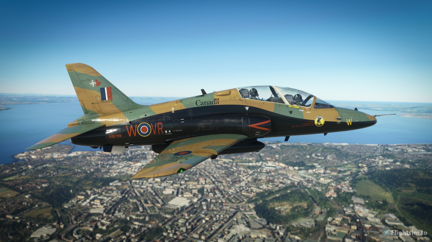 Just Flight Hawk T1 RCAF Hawk Royal Canadian Air Force Camo livery. for ...