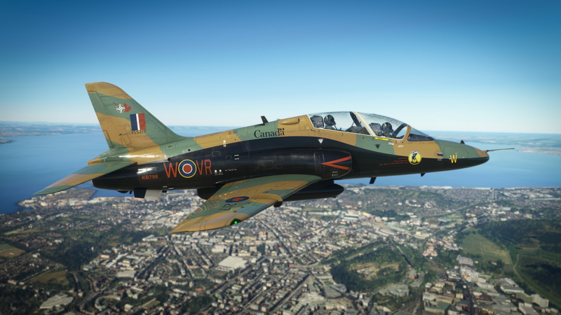 Just Flight Hawk T1 RCAF Hawk Royal Canadian Air Force Camo livery. for ...