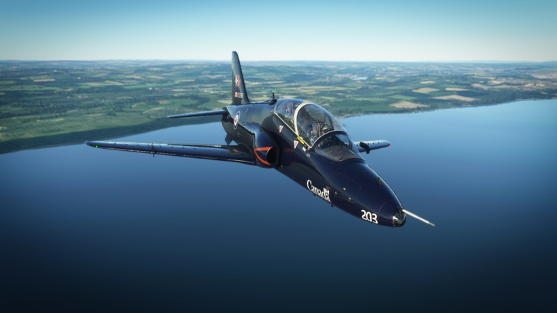 Just Flight Hawk T1 RCAF Royal Canadian Air Force livery. for Microsoft ...