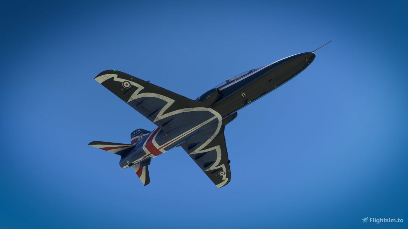 Just Flight Hawk T1 Royal Air Force RAF XX263 2010 Display Livery. for ...