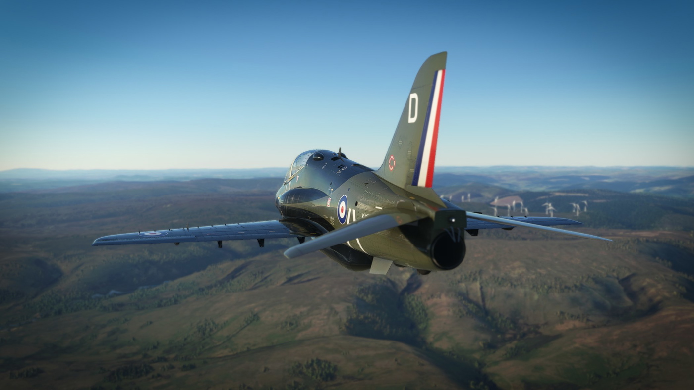 Just Flight Hawk T1 Royal Air Force RAF XX350 208 Squadron. for ...