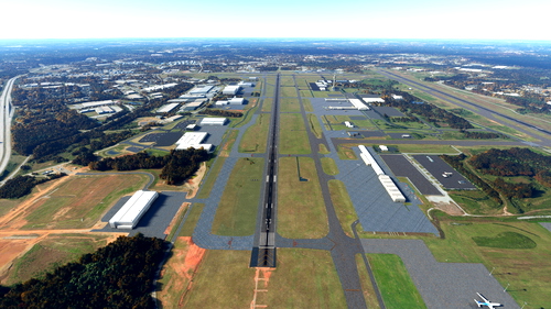 KGSO - Piedmont Triad International Airport » Microsoft Flight Simulator