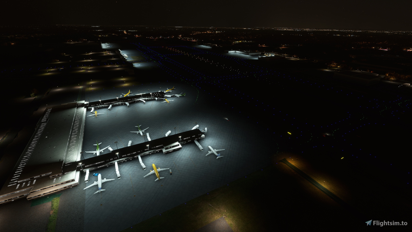 KGSO - Piedmont Triad International Airport for Microsoft Flight ...