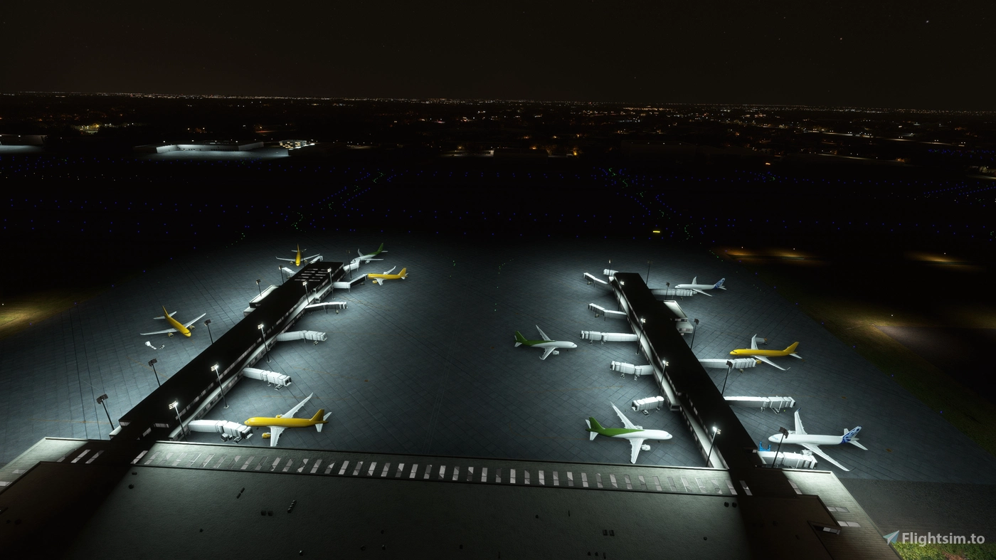 KGSO - Piedmont Triad International Airport for Microsoft Flight ...